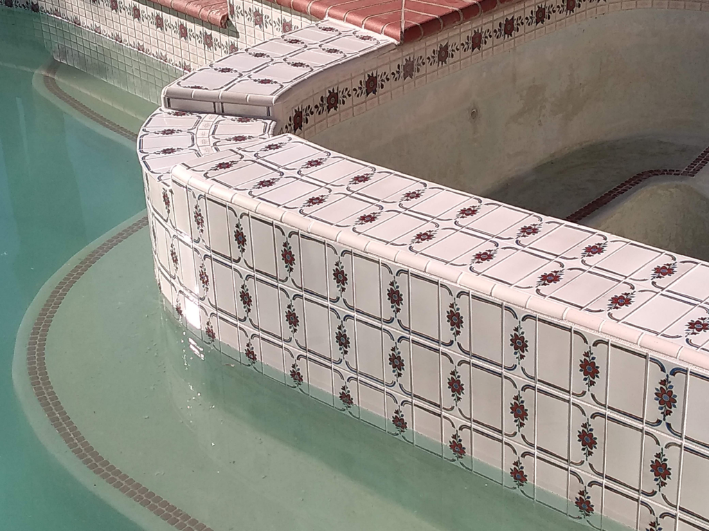 Vintage Pool Tile Repair - Pool Tile Restoration | Dunrite Tile and Coping